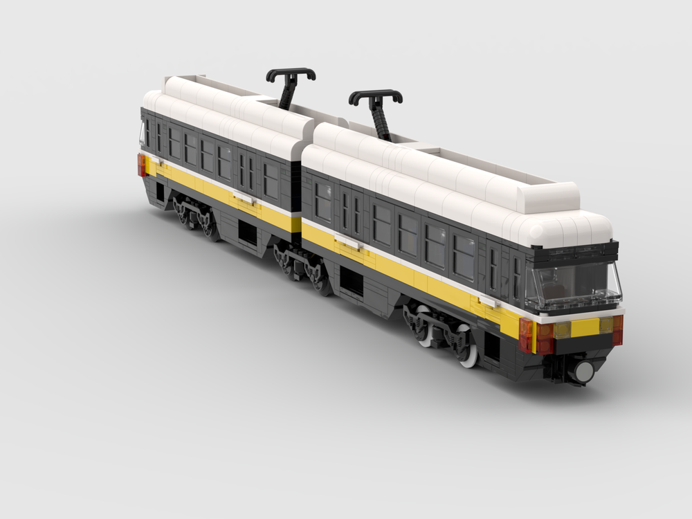LEGO MOC DART Light Rail Train (LRV - Pre 2008) by bri92a | Rebrickable ...