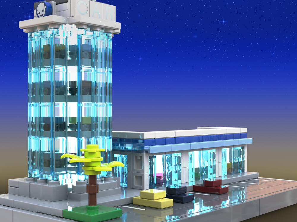 LEGO MOC Carvana - Micro Scale by Thomus_Bean | Rebrickable - Build ...