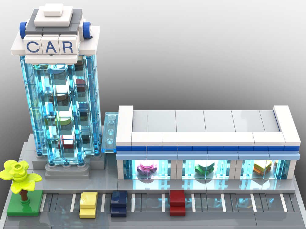 LEGO MOC Carvana - Micro Scale by Thomus_Bean | Rebrickable - Build ...