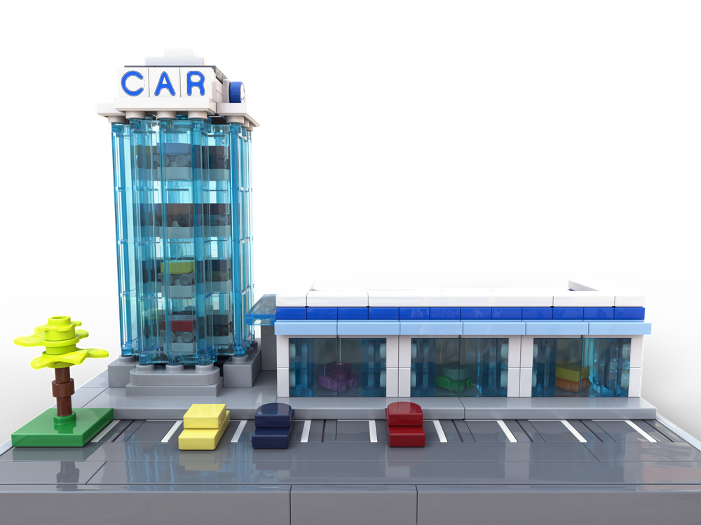 LEGO MOC Carvana - Micro Scale by Thomus_Bean | Rebrickable - Build ...