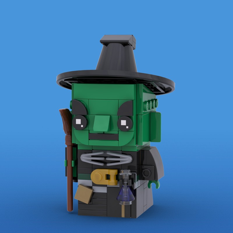 LEGO MOC Witch by SkyCaptain | Rebrickable - Build with LEGO