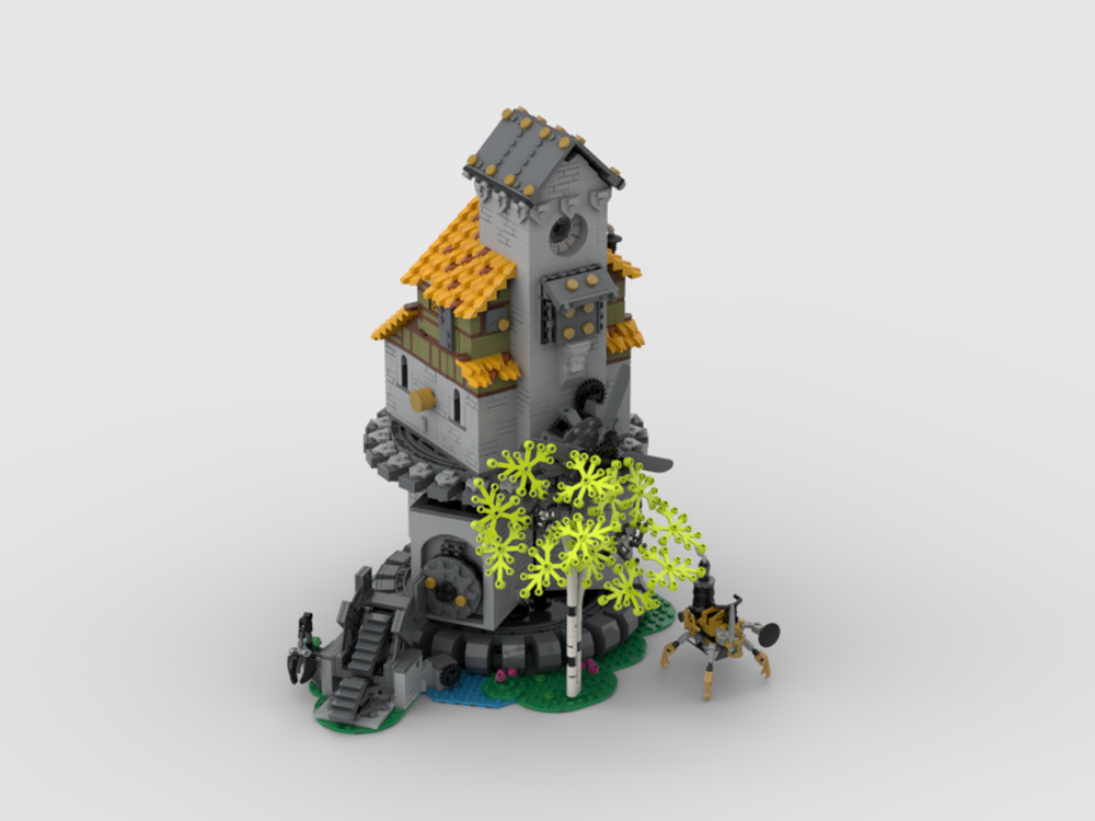 LEGO MOC Clock Maker's Shop by NS6 | Rebrickable - Build with LEGO