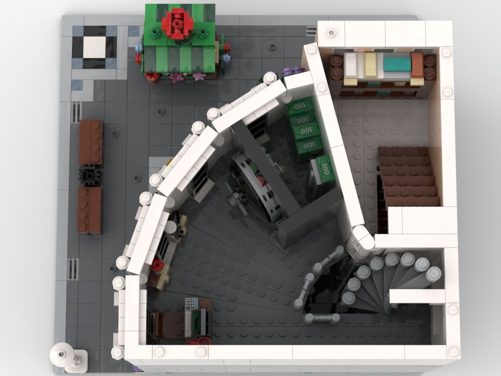 LEGO MOC Birch Bank by Brick Artisan | Rebrickable - Build with LEGO