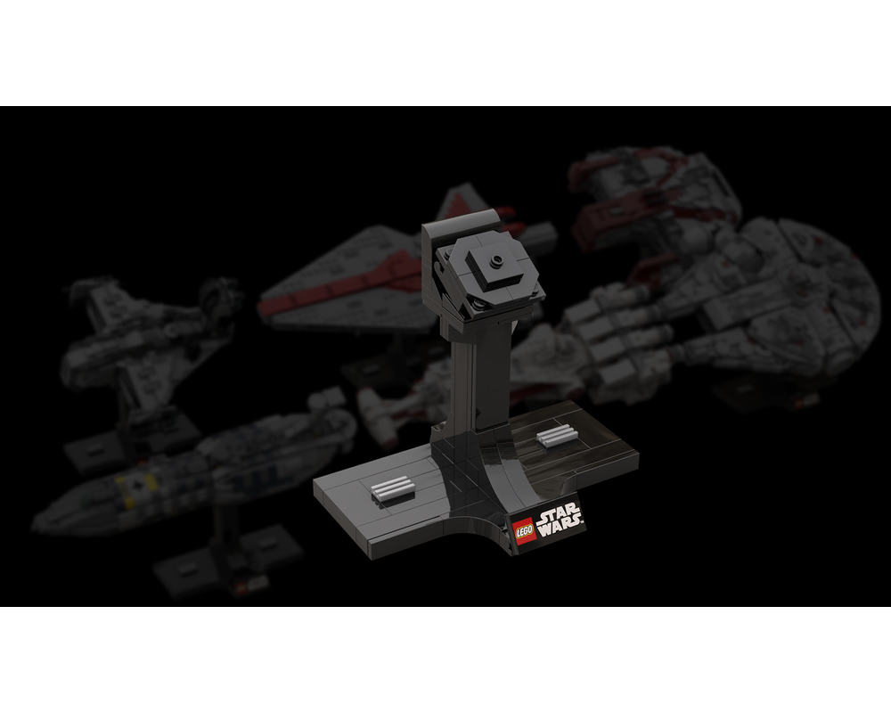 LEGO MOC Angled stand modification by BossieX13 | Rebrickable - Build ...