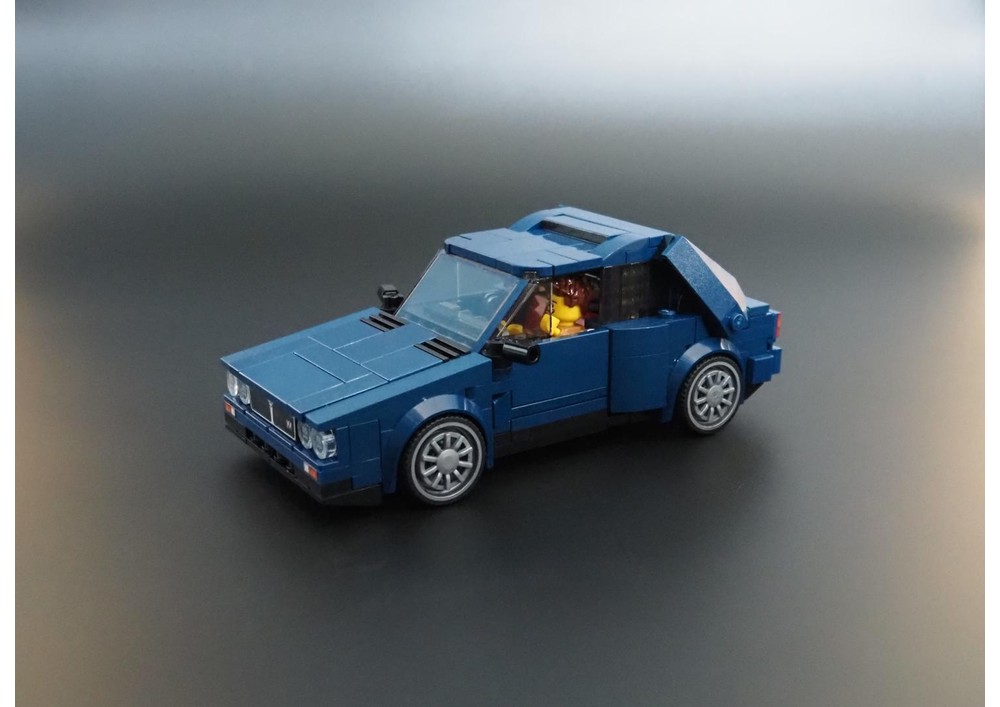LEGO MOC Lancia Delta S4 Stradale - Speed Champions 8 Studs wide (Dark ...