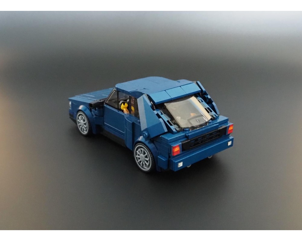 LEGO MOC Lancia Delta S4 Stradale - Speed Champions 8 Studs wide (Dark ...