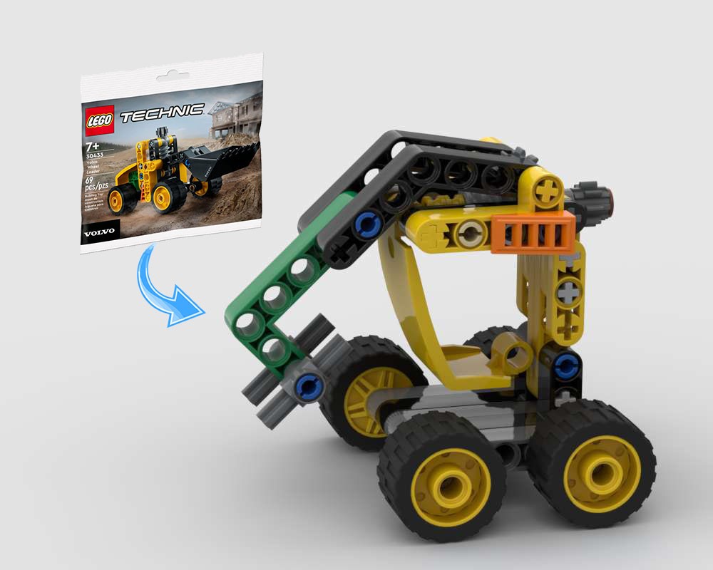 LEGO MOC Mobile Crane 30433 Alternative by ErikGS | Rebrickable - Build ...