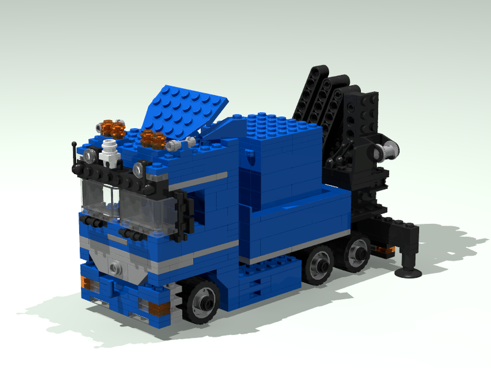 LEGO MOC Mercedes Truck Lkw Kirmes Funfair Kermis by Blaubeerkompott ...