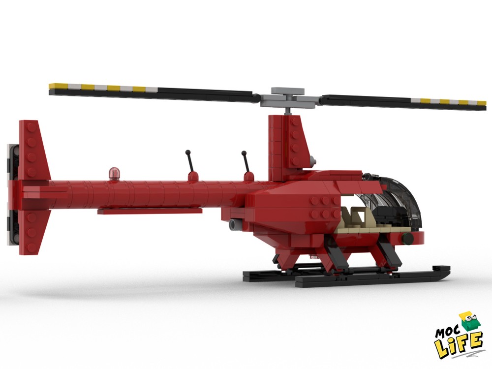 LEGO MOC Robinson R-44 by MocLife | Rebrickable - Build with LEGO