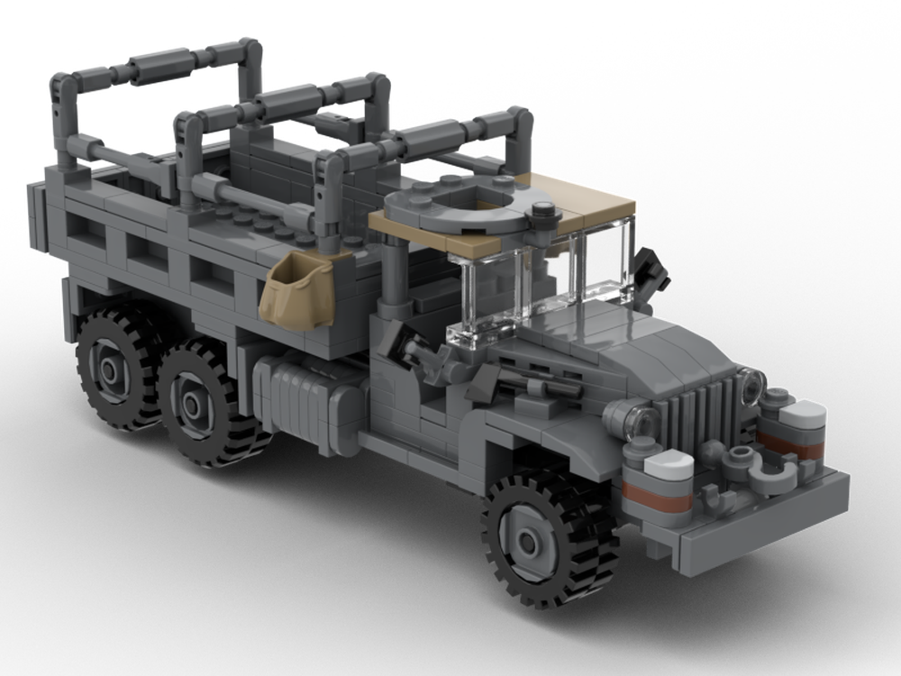 LEGO MOC GMC - CCKW 353 / WW2 by Lepetitlegoneuf | Rebrickable - Build ...