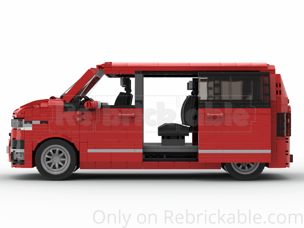 Lego Moc Volkswagen T61 Multivan By Huan3176 Rebrickable Build