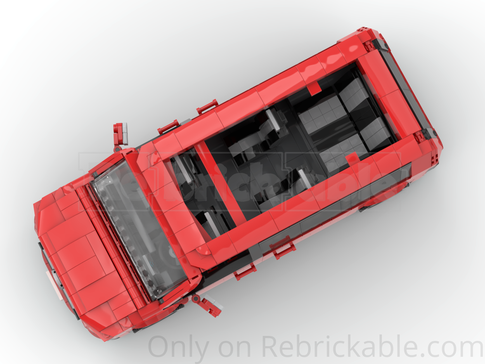 Lego Moc Volkswagen T61 Multivan By Huan3176 Rebrickable Build