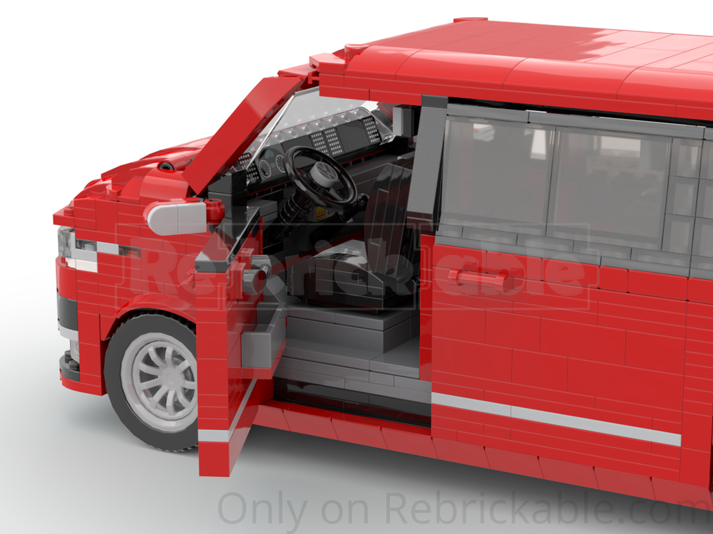 Lego Moc Volkswagen T61 Multivan By Huan3176 Rebrickable Build