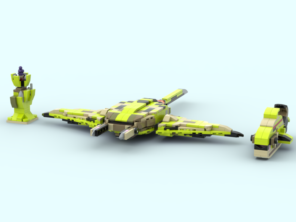 LEGO MOC 910017 Manta Ray by Pikminfan67 | Rebrickable - Build with LEGO