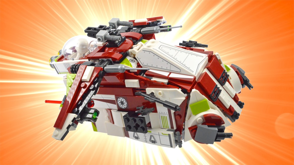 LEGO MOC Republic Clone Shuttle by dorianbricktron | Rebrickable ...