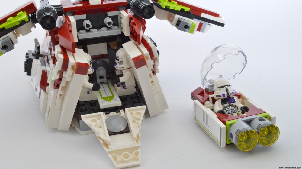 LEGO MOC Republic Clone Shuttle by dorianbricktron | Rebrickable ...