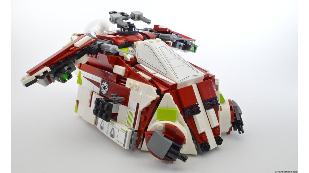 LEGO MOC Republic Clone Shuttle by dorianbricktron | Rebrickable ...