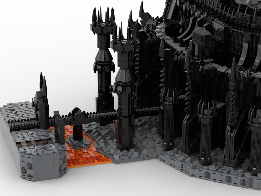 LEGO MOC LOTR - Barad-dûr by magurean.paul | Rebrickable - Build with LEGO