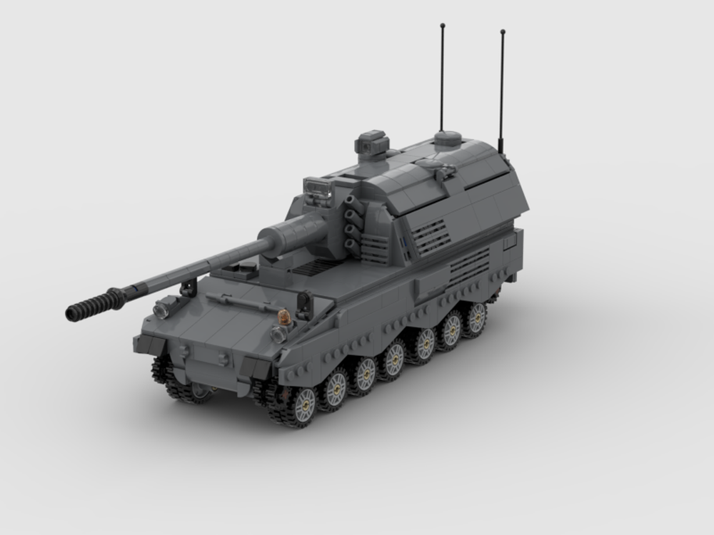 LEGO MOC Pzh 2000 by LucaLoveUtah | Rebrickable - Build with LEGO