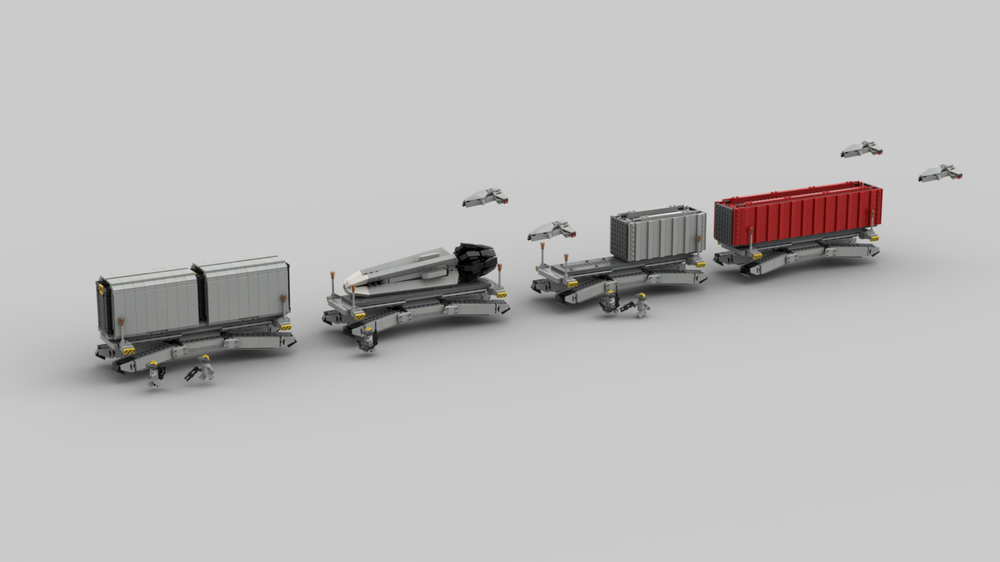 LEGO MOC Ground Logistics Team by Futurism_Lego | Rebrickable - Build ...