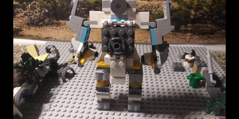 LEGO MOC T-60 Power Armor by Adrielbuildslegos | Rebrickable - Build ...
