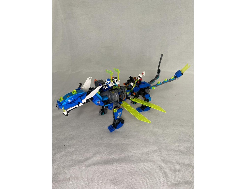 LEGO MOC Prime Empire Fusion Dragon - 71711 Jay's Cyber Dragon & 71713 ...