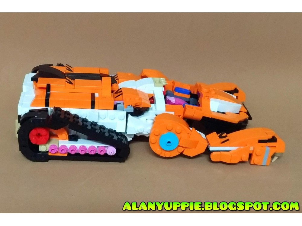LEGO MOC Thundertank (from Thundercats cartoon) Transformer ...