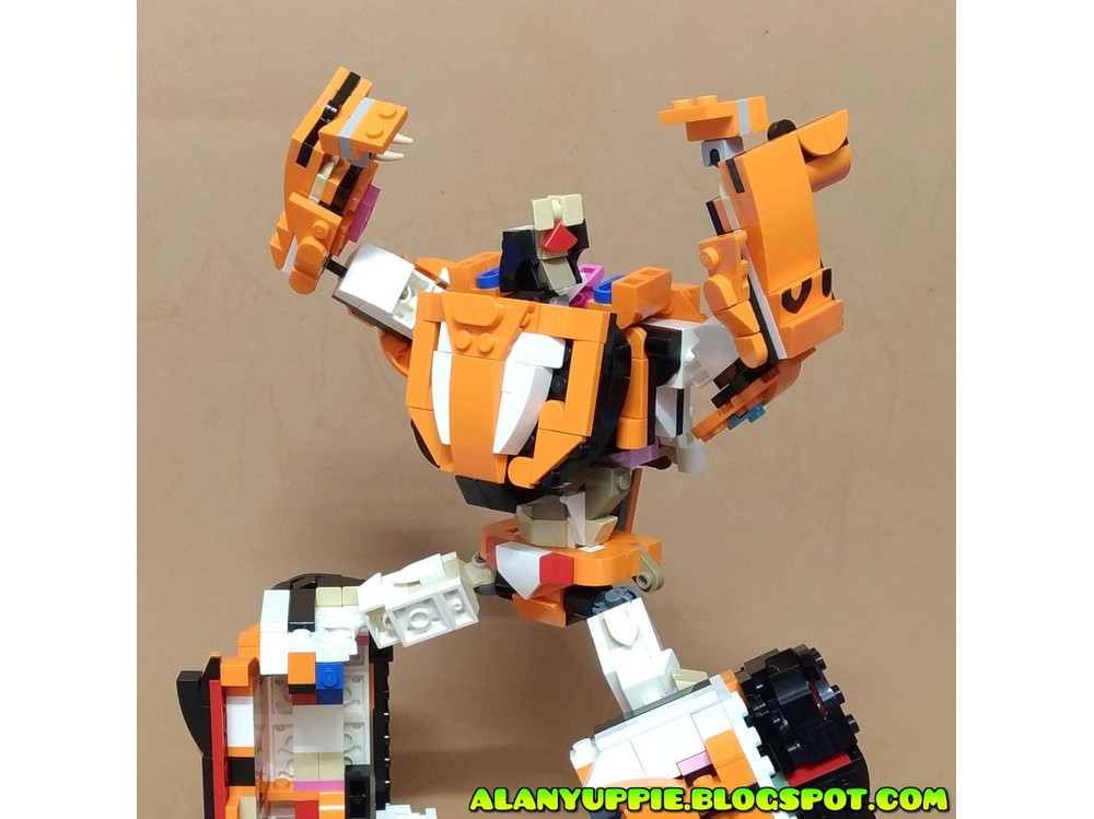 LEGO MOC-181108 Thundertank (from Thundercats cartoon) Transformer ...