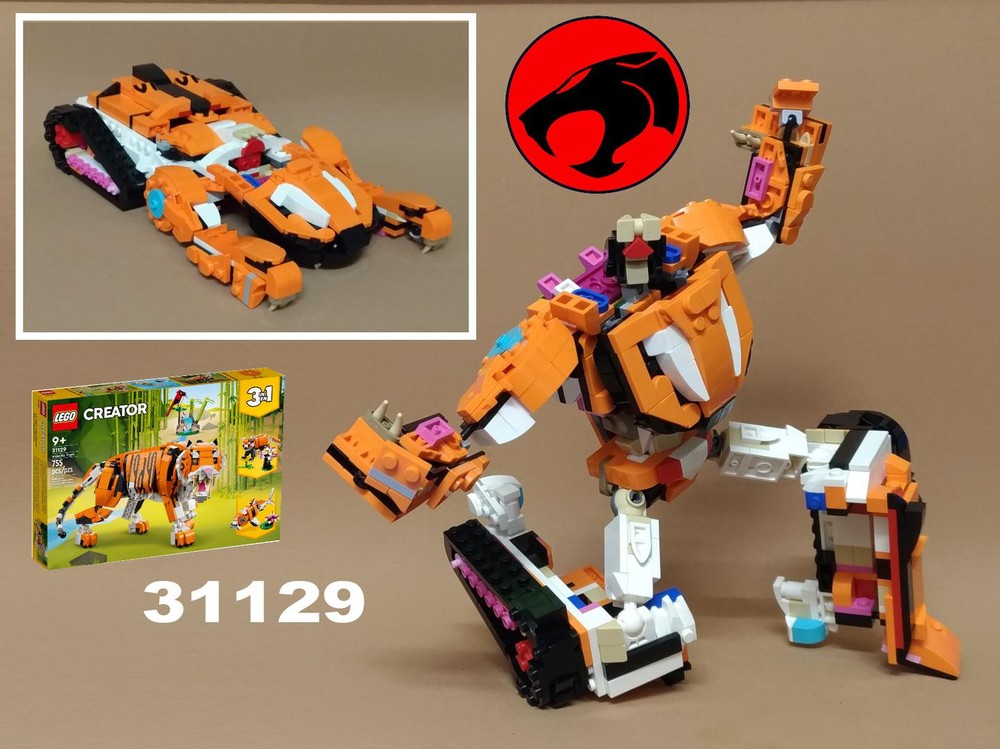 LEGO MOC Thundertank (from Thundercats cartoon) Transformer ...