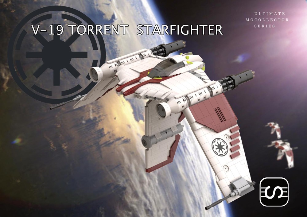 LEGO MOC V-19 TORRENT UCS by Eventus_Engineering_System | Rebrickable ...