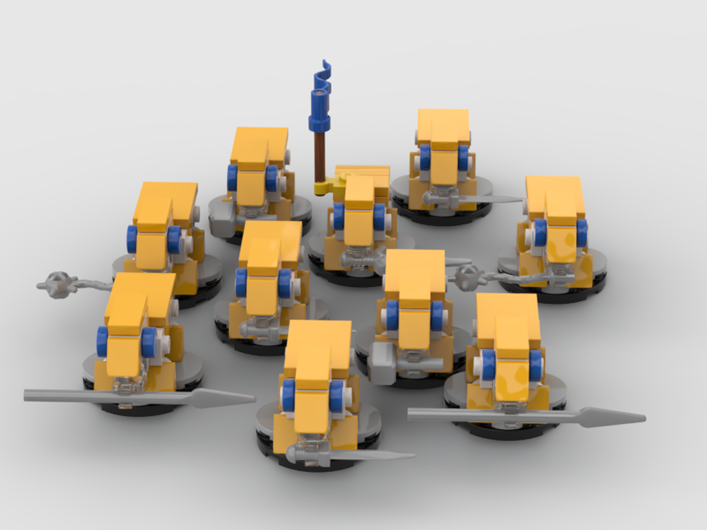 LEGO MOC Pony Earth Pony Guards by GargonLe | Rebrickable - Build with LEGO