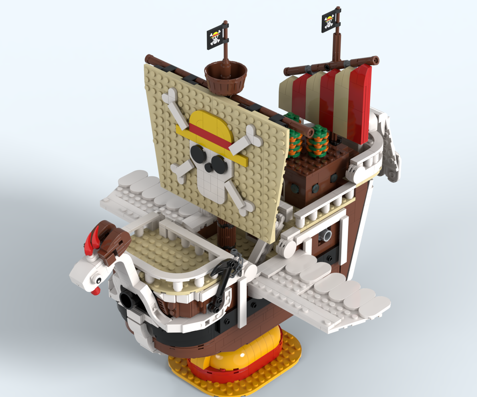 LEGO MOC Going Merry - With Flying mode by NasqBrick | Rebrickable ...