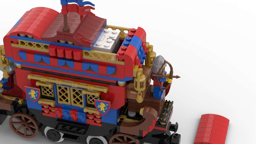 LEGO MOC Motorized royal carriage by Vinci_strange | Rebrickable ...