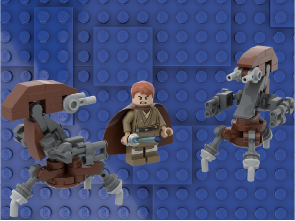 LEGO MOC Jedi defense I and II bundle by raguidel | Rebrickable - Build ...