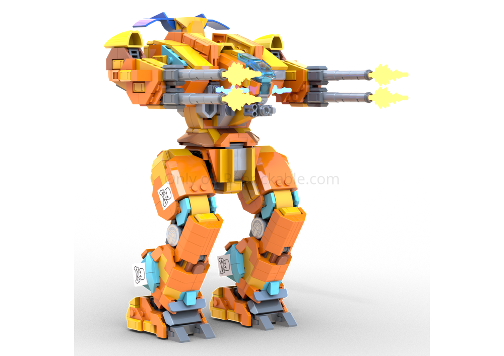 LEGO MOC-181143 Rifleman RFL-6D Battlemech by canuck33 | Rebrickable ...