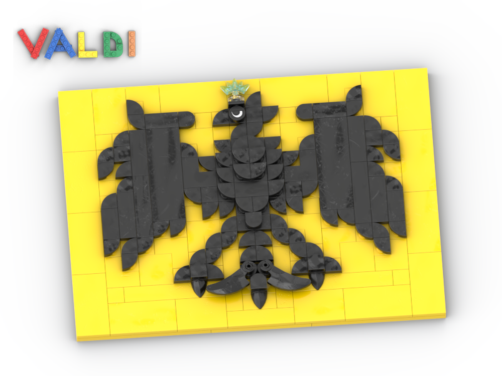LEGO MOC Flag of Pisa - Eagle by LoneWolf76 | Rebrickable - Build with LEGO