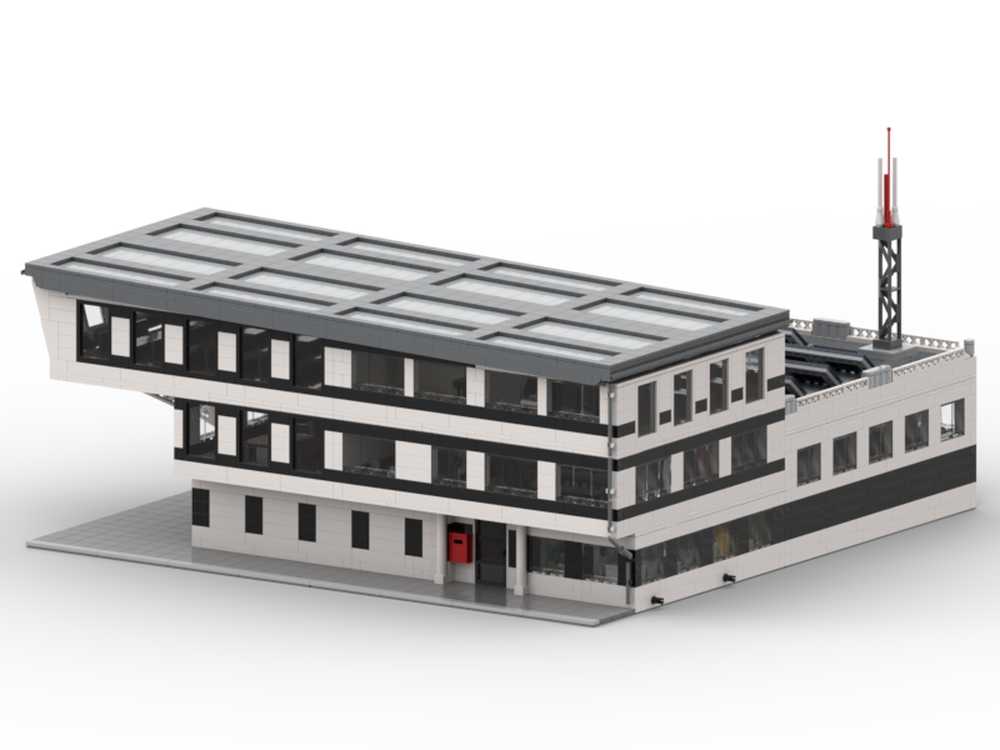 LEGO MOC Modular SEG Station by ole.828 | Rebrickable - Build with LEGO