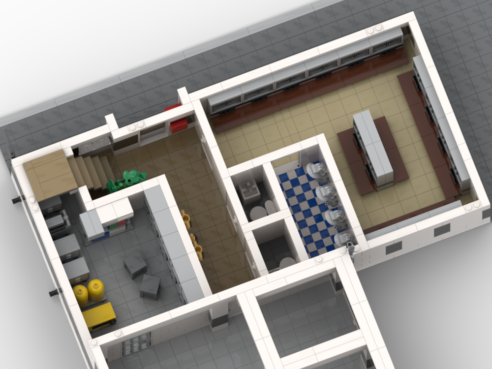 LEGO MOC Modular SEG Station by ole.828 | Rebrickable - Build with LEGO