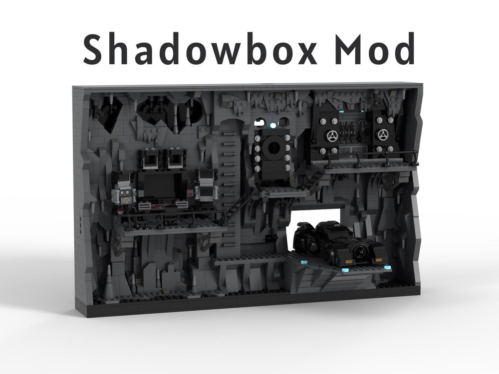 LEGO MOC LEGO 76252 Shadowbox Batcave Mod by BatBrix | Rebrickable ...