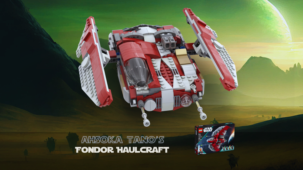 LEGO MOC Ahsoka Tano's Fondor Haulcraft - 75362 alternative by zsoltom ...