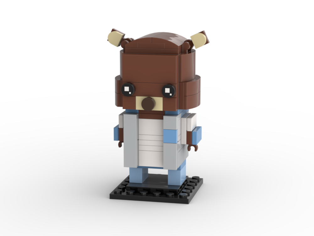 LEGO MOC Kanye West Bear Brickhead by Brick.Splosion | Rebrickable ...