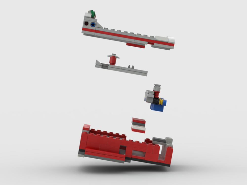 LEGO MOC Mini Pinball Machine by OffBranded_ | Rebrickable - Build with ...