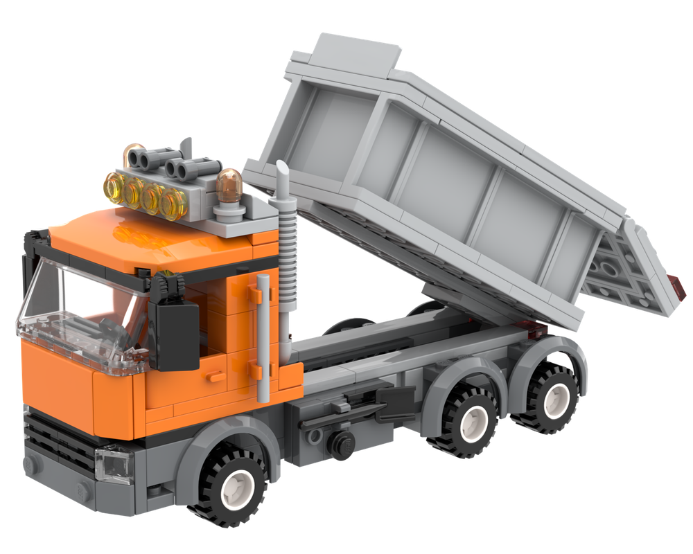 LEGO MOC Dump Truck by Moc_Fever | Rebrickable - Build with LEGO