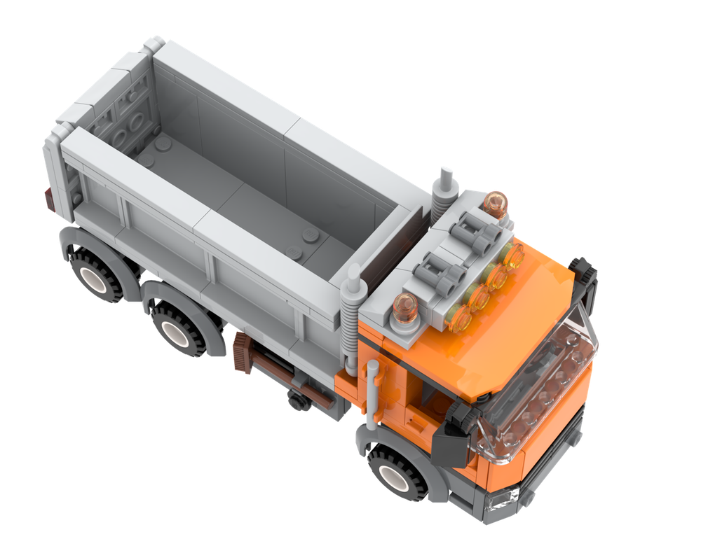 LEGO MOC Dump Truck by Moc_Fever | Rebrickable - Build with LEGO