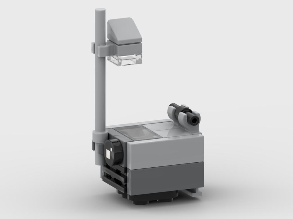 LEGO MOC Overhead projector by BrickHappens | Rebrickable - Build with LEGO