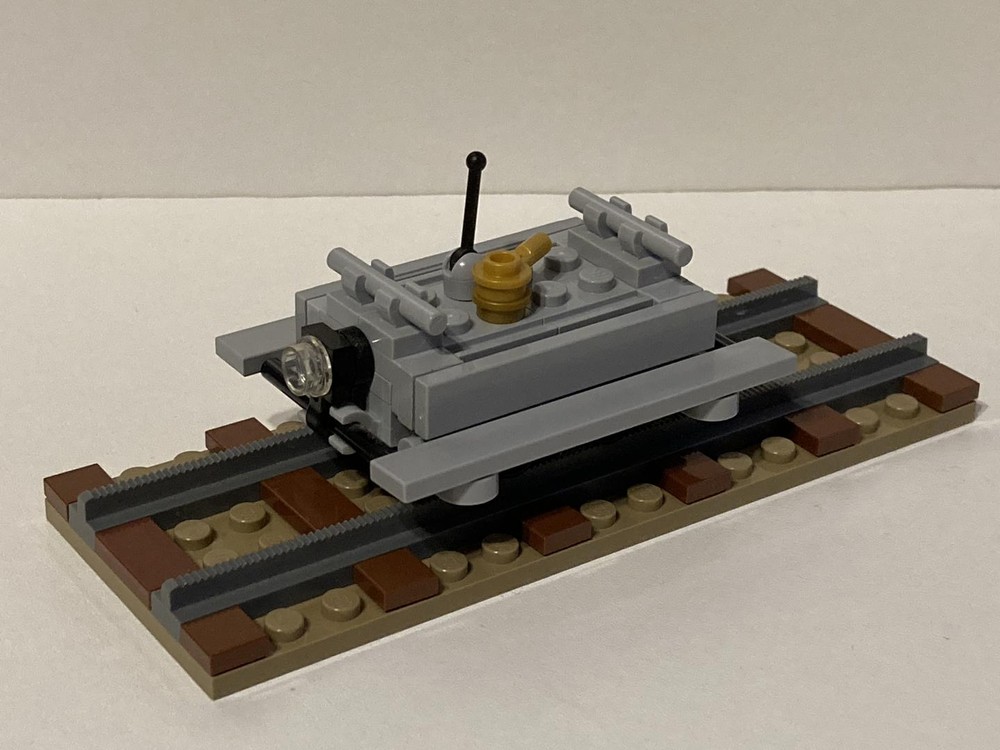 LEGO MOC Fairbanks-Morse Speeder (WW1 Railway Vehicle) by Gregnat3 ...