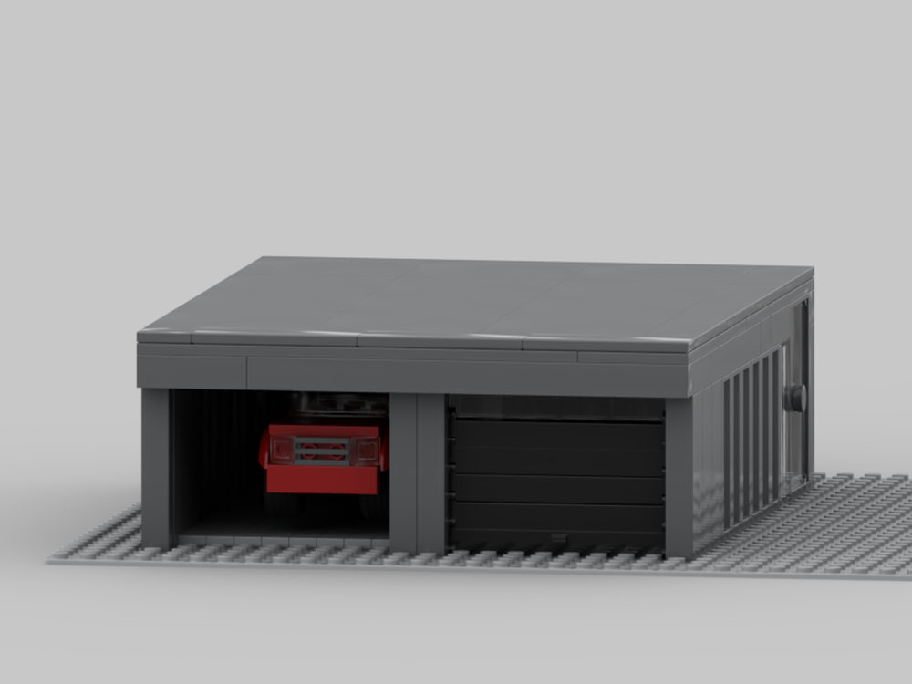 LEGO MOC Garage by WILD_BLUEY | Rebrickable - Build with LEGO
