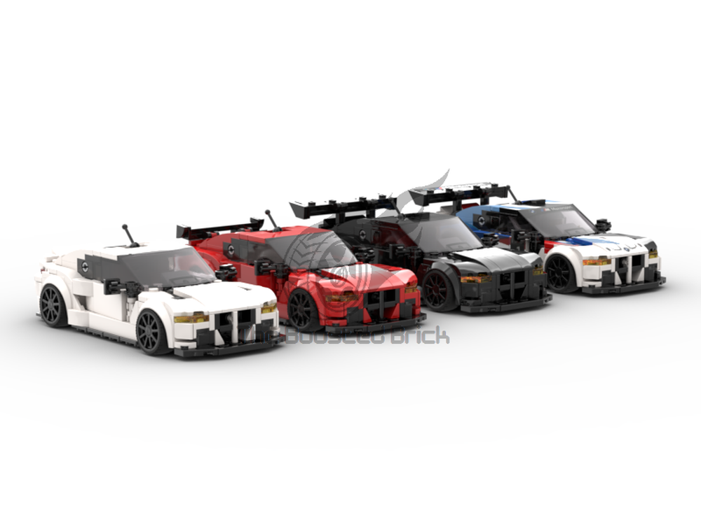 LEGO MOC BMW M4 GT3 by TheBoostedBrick | Rebrickable - Build with LEGO