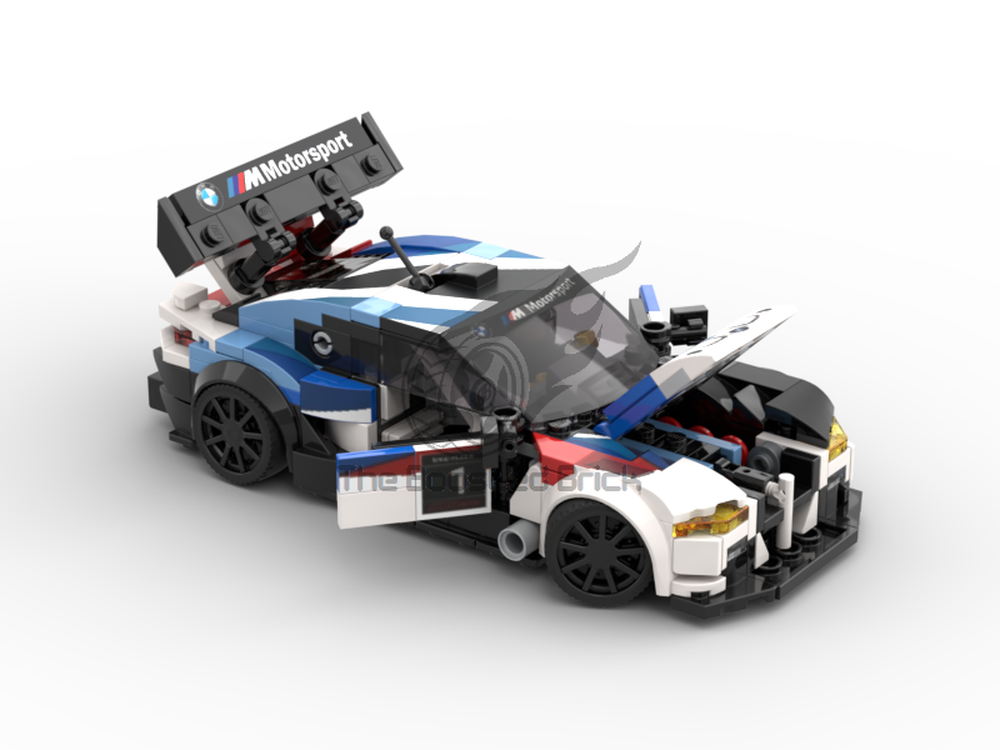 LEGO MOC BMW M4 GT3 by TheBoostedBrick | Rebrickable - Build with LEGO