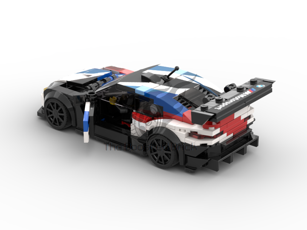 LEGO MOC BMW M4 GT3 by TheBoostedBrick | Rebrickable - Build with LEGO